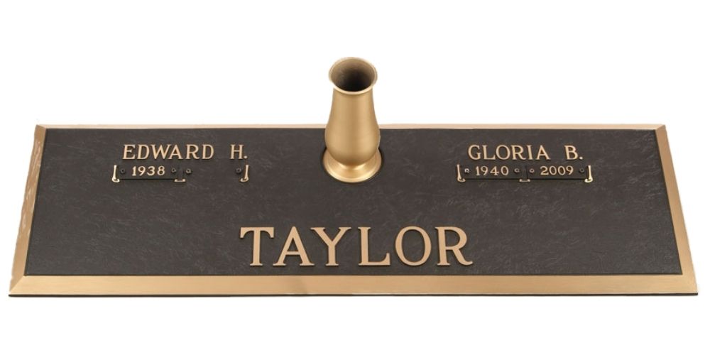 Companion Bronze Markers – Remembrance Memorials