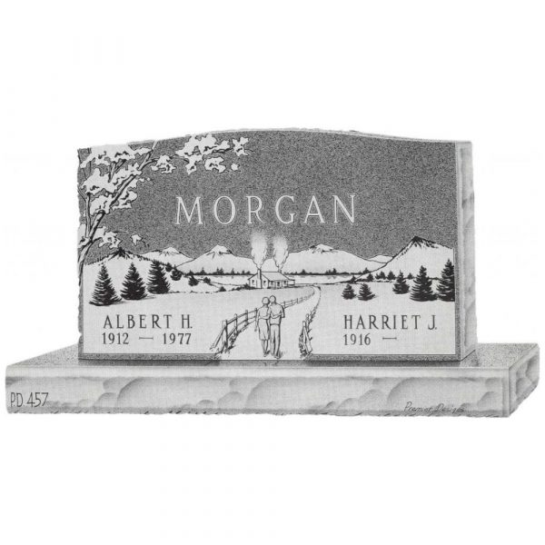 Bronze Ledger Grave Markers - Remembrance Memorials