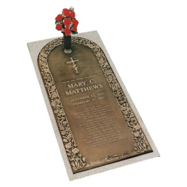 Bronze Grave Markers - Remembrance Memorials